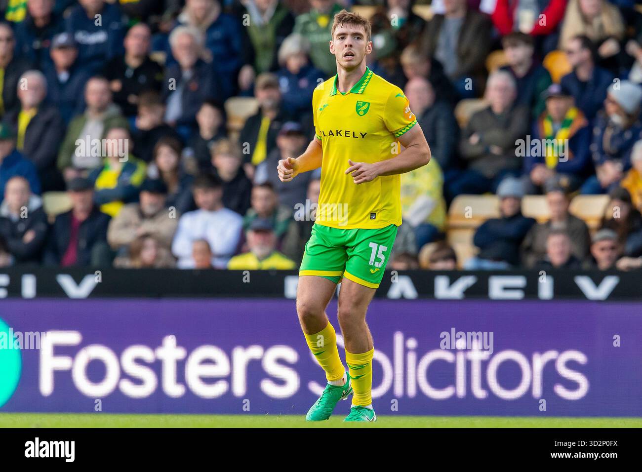Ruairi McConville of Norwich City during the Sky Bet Championship match ...