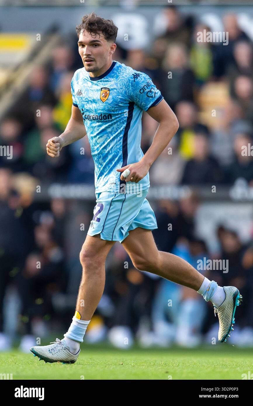 Kyle Joseph of Hull City during the Sky Bet Championship match between ...