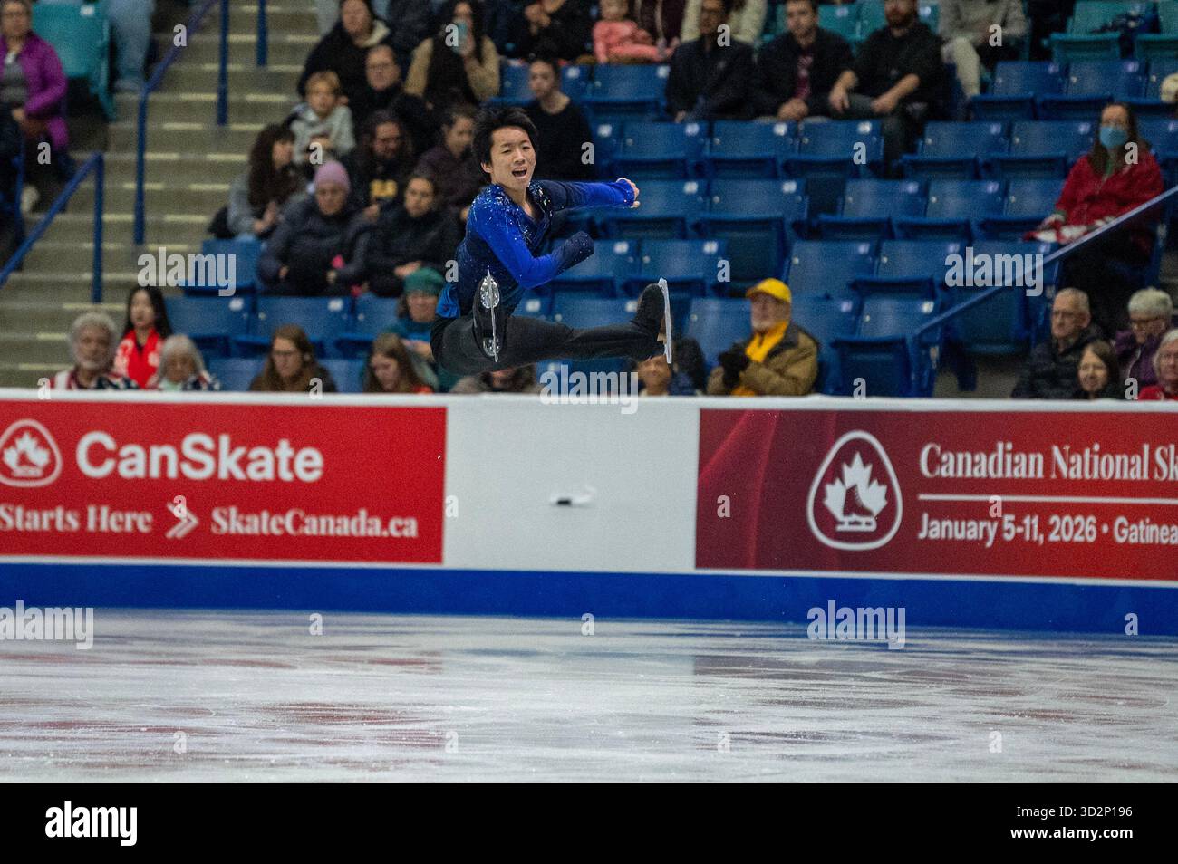 Tomoki Hiwatashi, of the United States, performs in the men's free ...