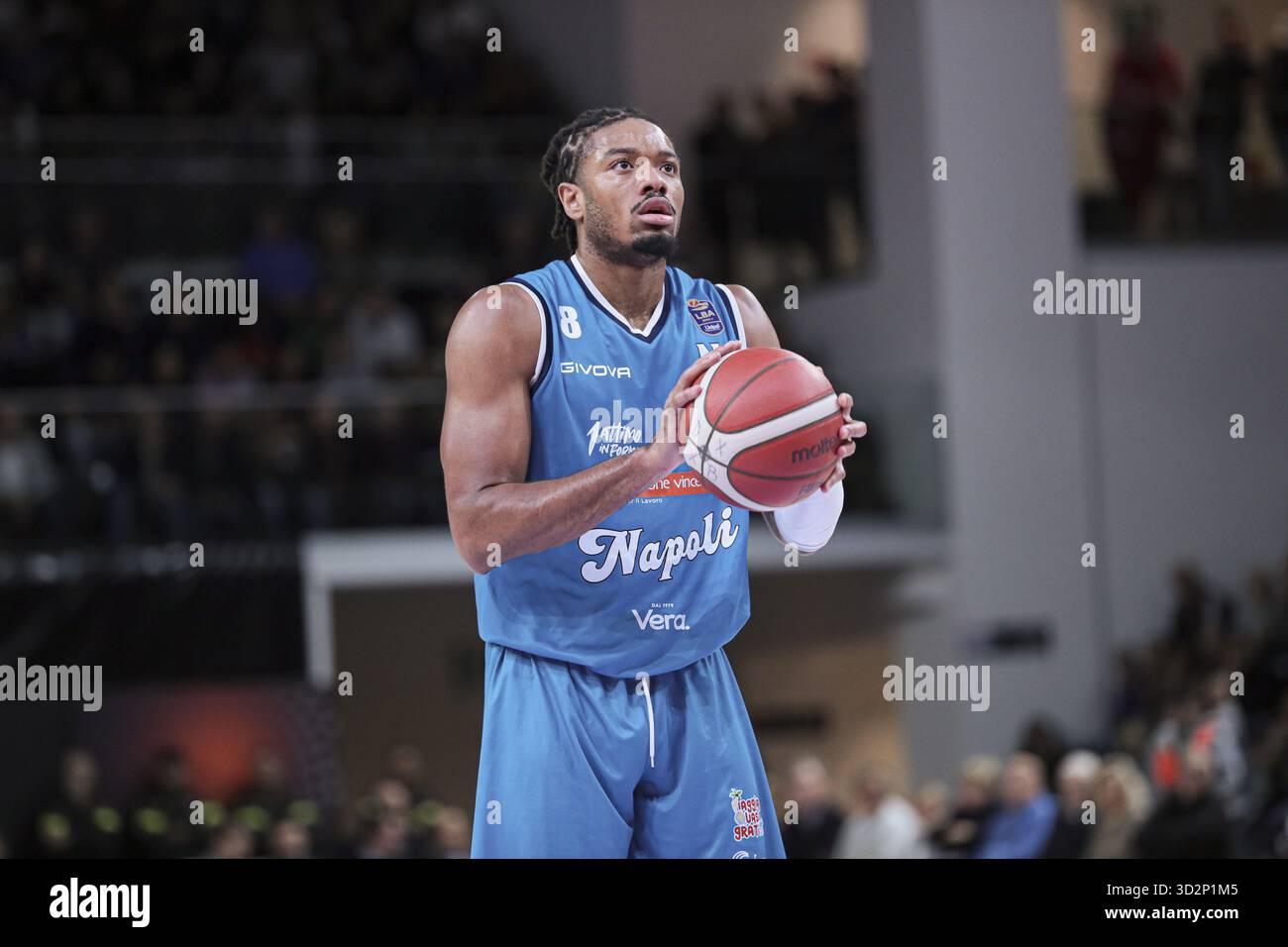# 8 Croswell Ed (Napoli Basketball) during Bertram Derthona Tortona vs ...