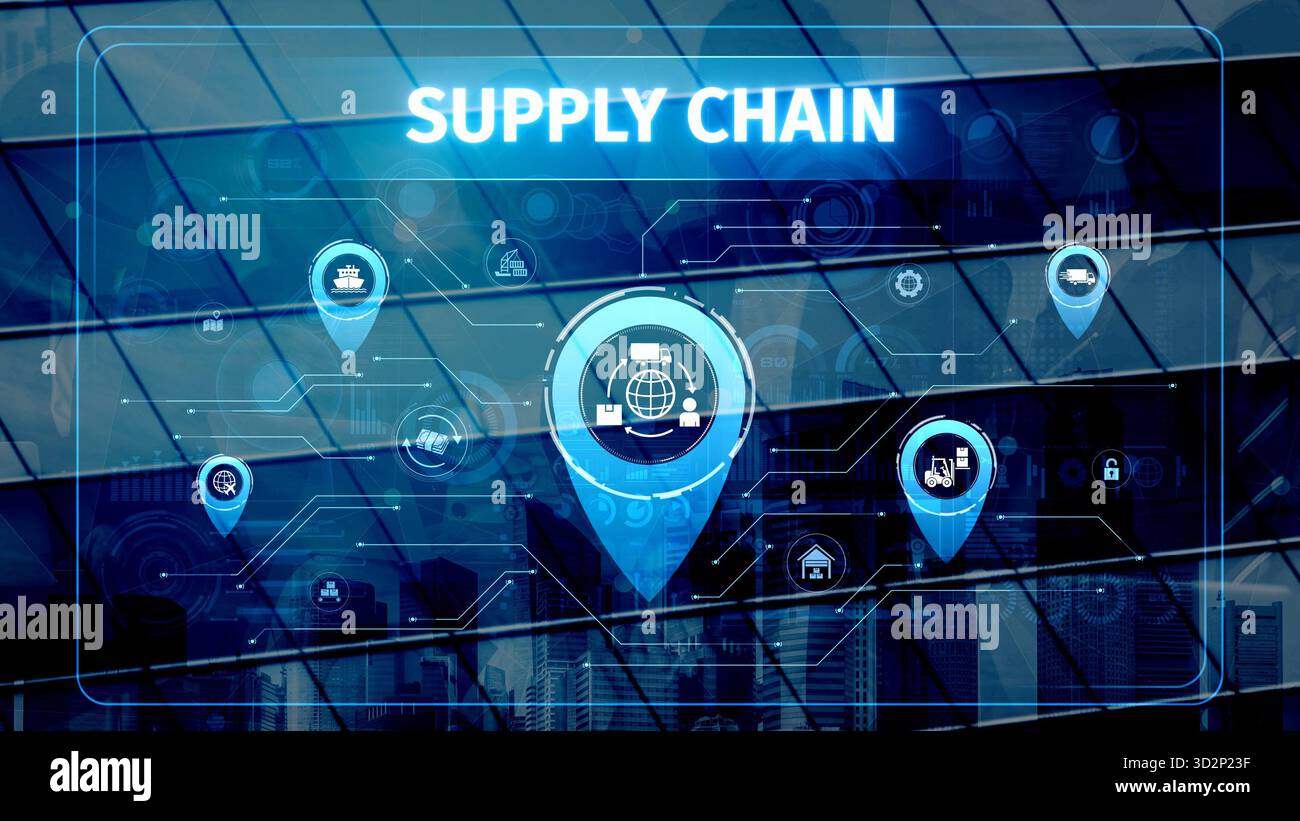Supply chain processes with data-driven logistics, transportation, and ...