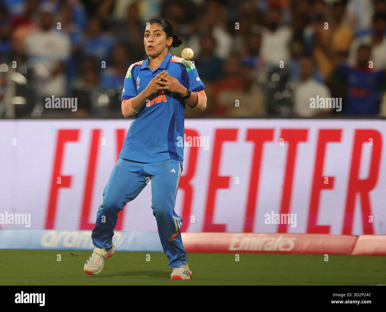 Depti Sharma of India takes wicket of Laura Wolvaardt (Captain) of ...