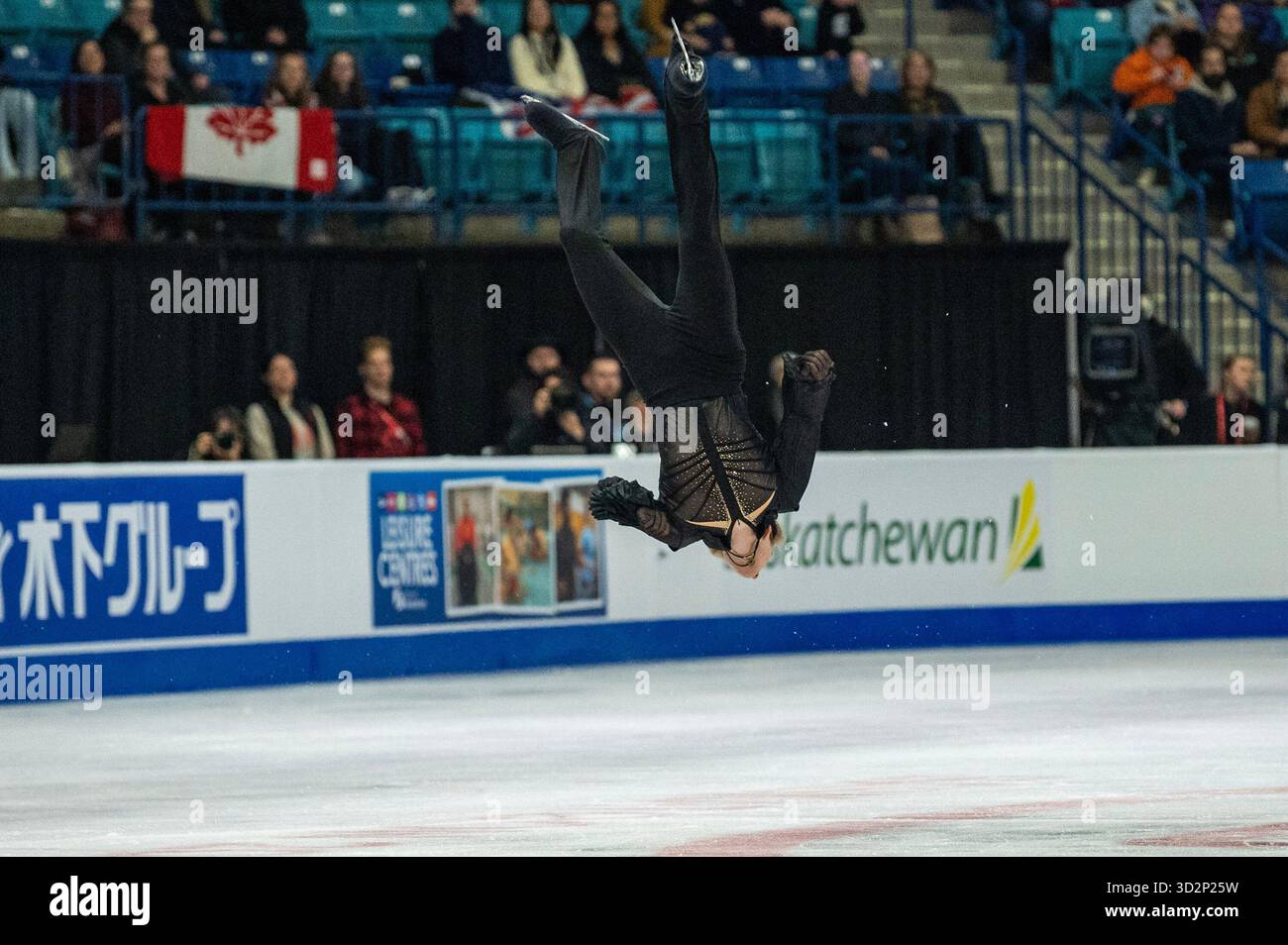 Ilia Malinin, of the United States, performs in the men's free program ...