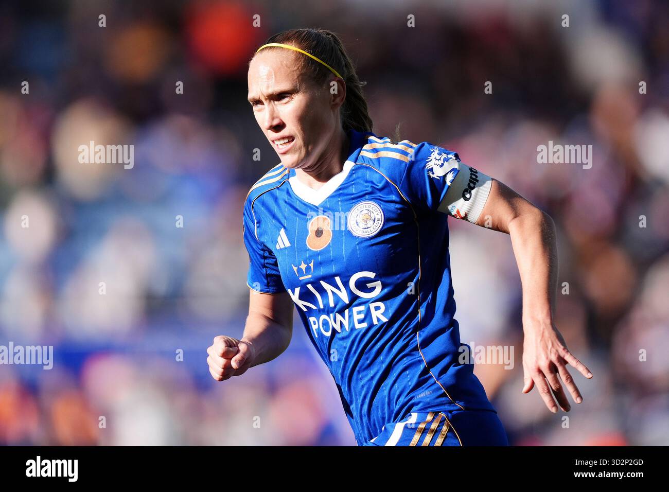Leicester City's Janice Cayman during the Barclays Women's Super League ...