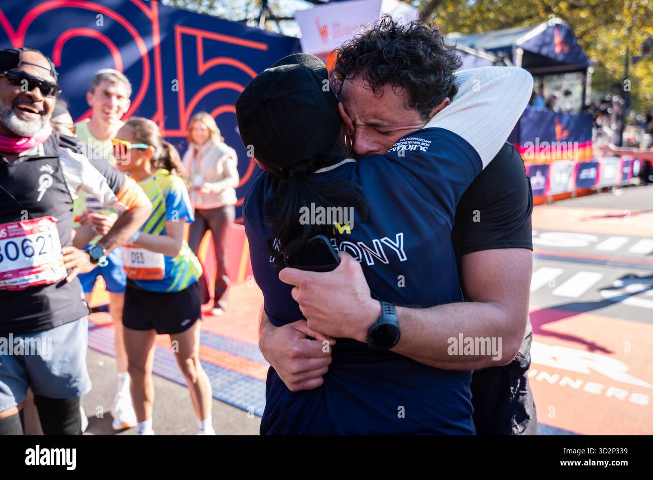 Broadway actor Anthony Ramos cries into his mother Mildred's arms after ...