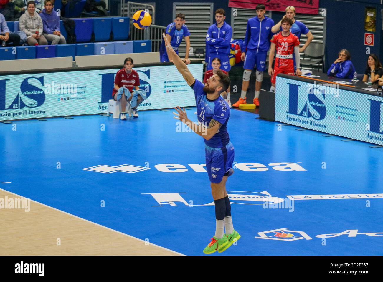 JACOPO LARIZZA (VERO VOLLEY MONZA) during Allianz Milano vs Vero Volley ...