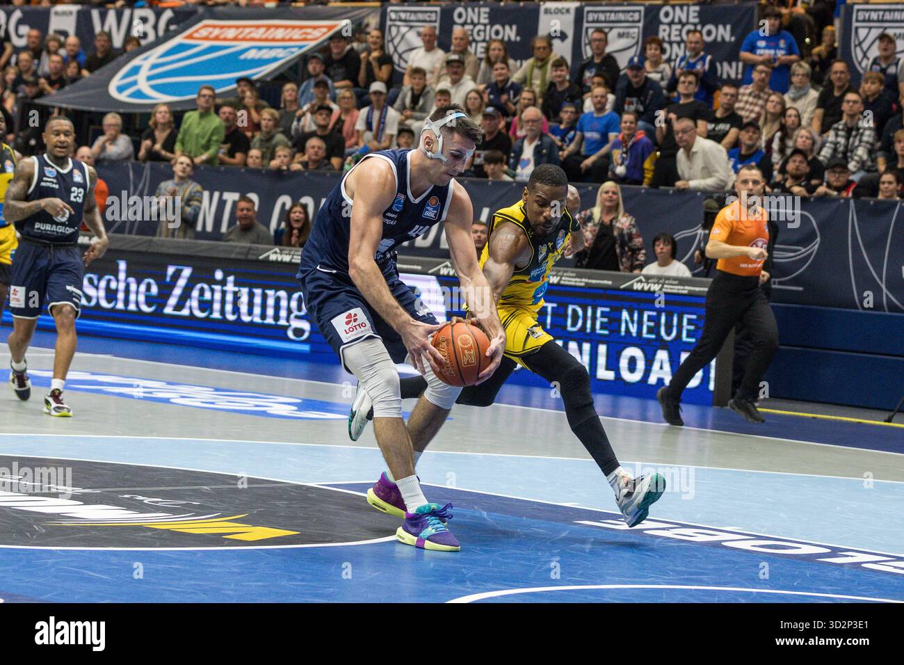 11/02/2025, Stadthalle, Weißenfels, GER, easy-Credit Basketball League [Bundesliga], Syntainics ...