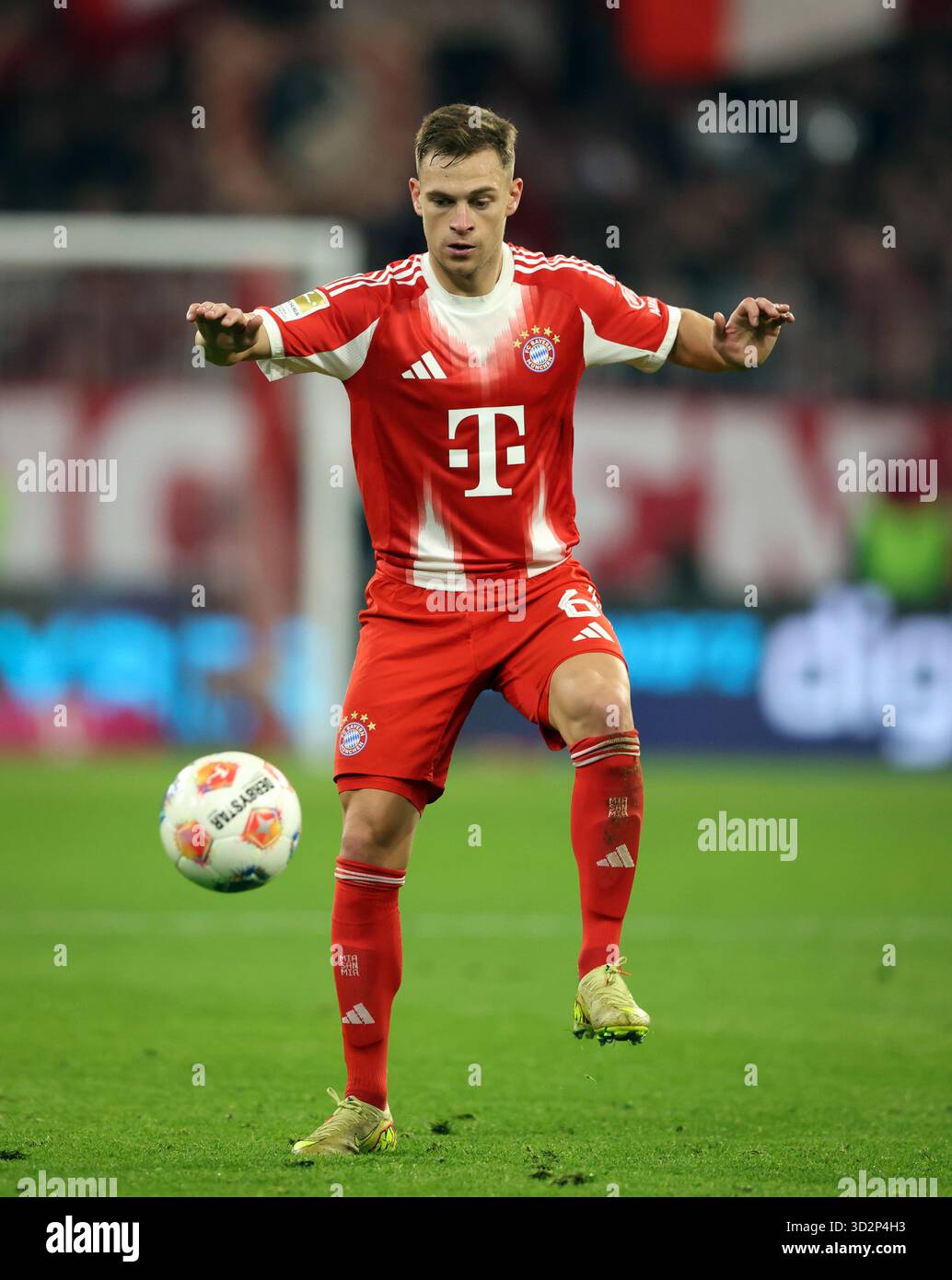 Joshua Kimmich of Bayern Muenchen FC Bayern MŸnchen - Bayer Leverkusen ...