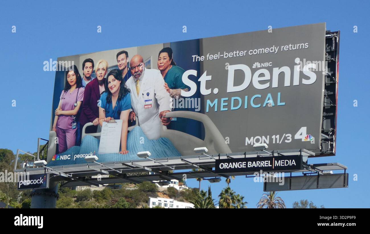 Los Angeles, California, USA 30th October 2025 St. Denis Medical NBC ...