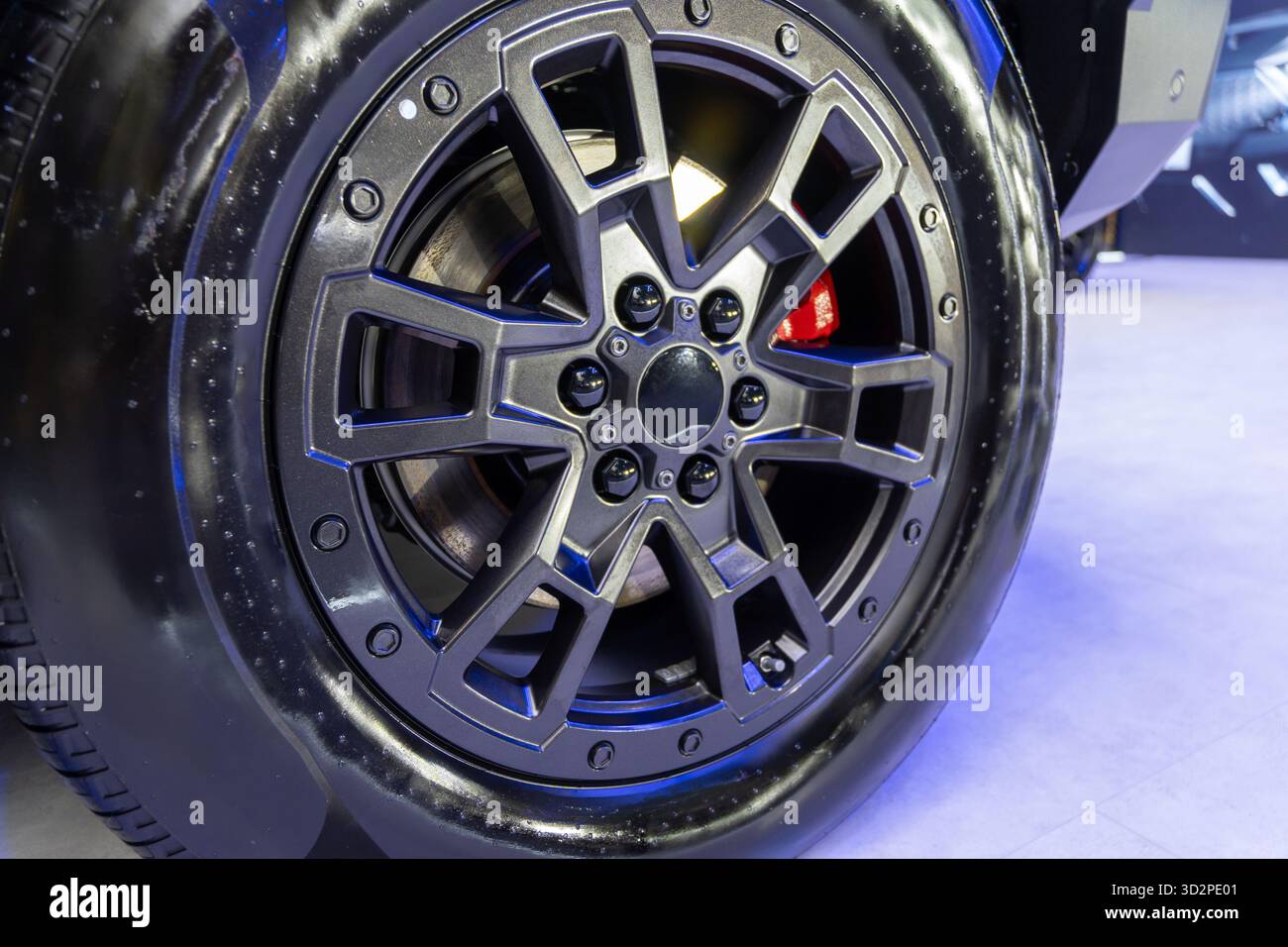 Rugged design tire hi-res stock photography and images - Alamy