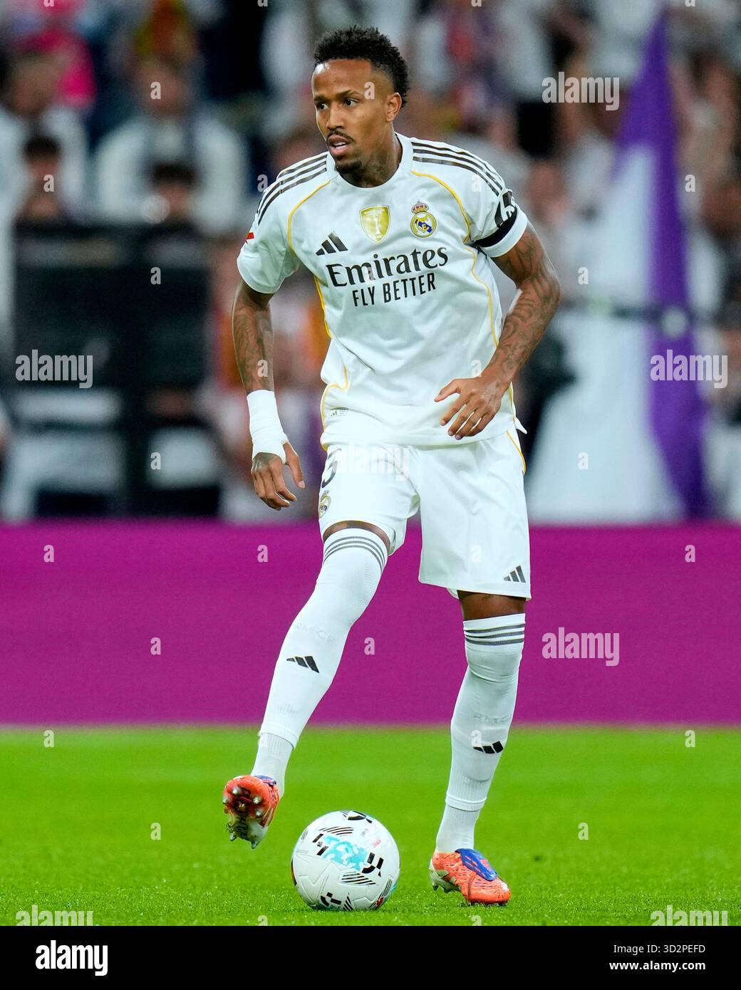 Eder Militao of Real Madrid CF during the La Liga EA Sports match ...
