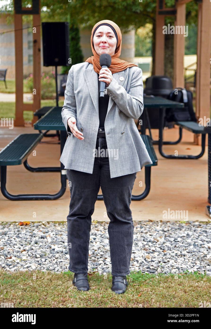 Ruwa Romman, Georgia State Representative at a public appearance for ...