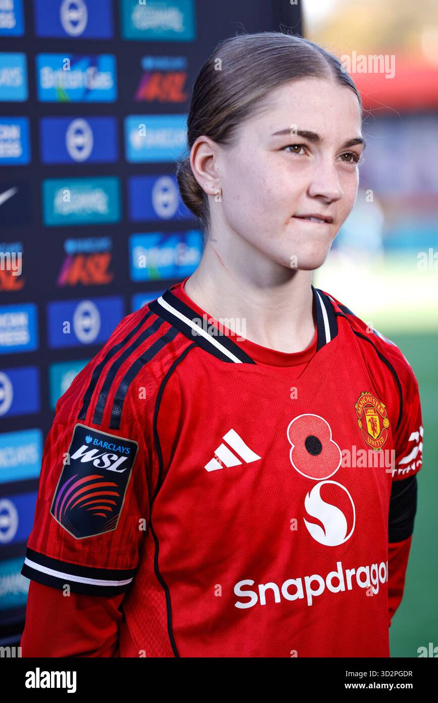 Jess Park (8 Manchester United) during the Barclays Womens Super League ...