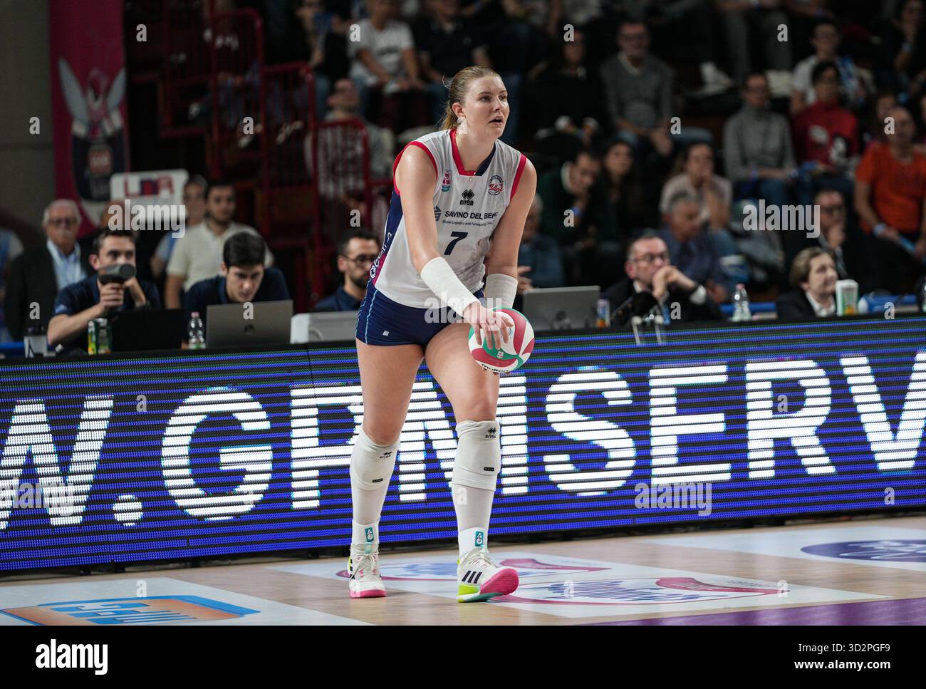 Sarah Franklin (Savino Del Bene Volley Scandicci) during Igor ...