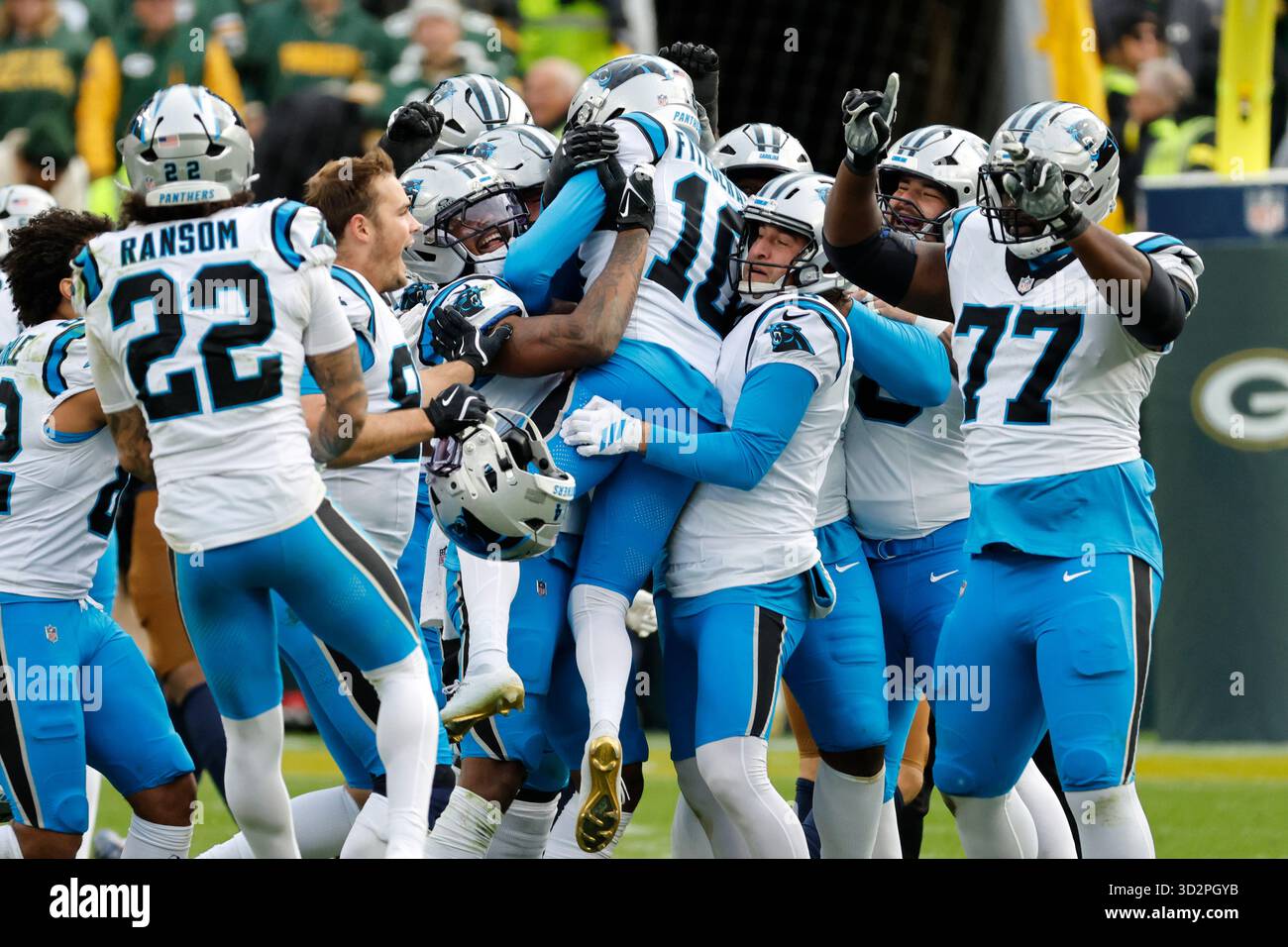 Carolina Panthers punter Sam Martin and placekicker Ryan Fitzgerald (10 ...