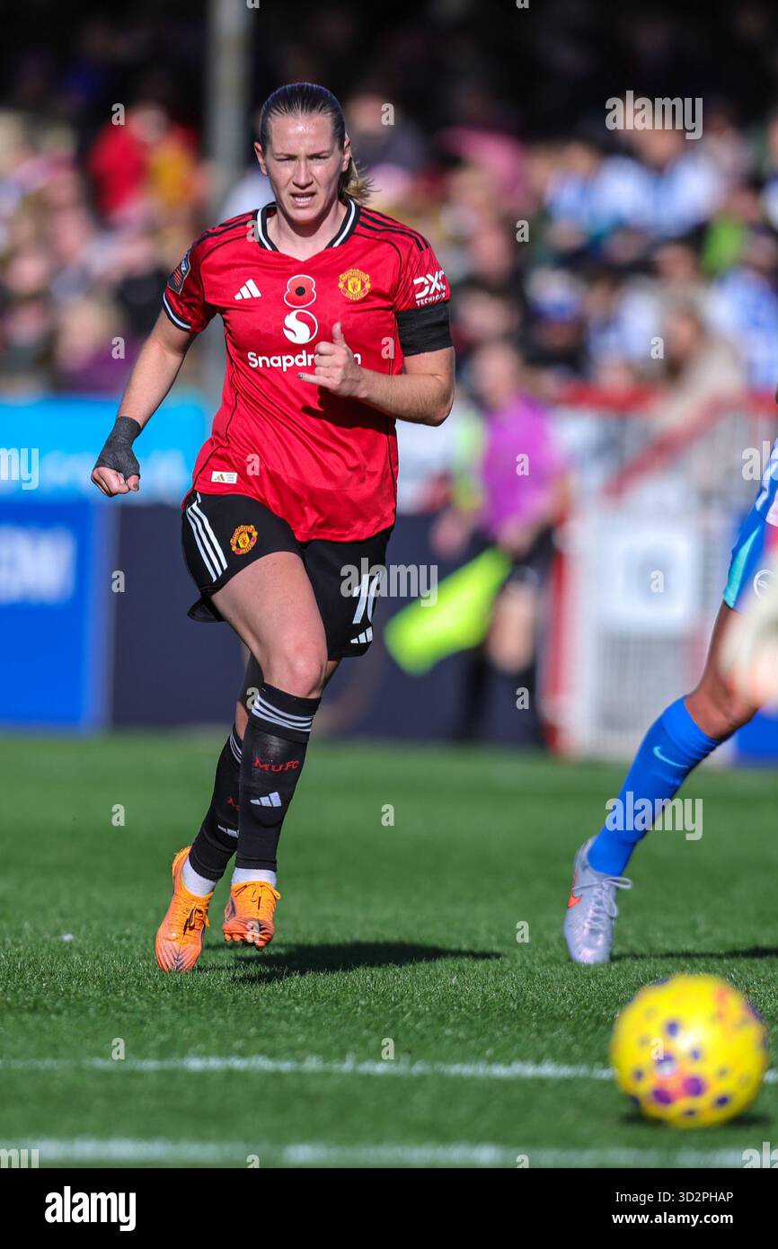 Elisabeth Terland (10 Manchester United) during the Barclays Womens ...