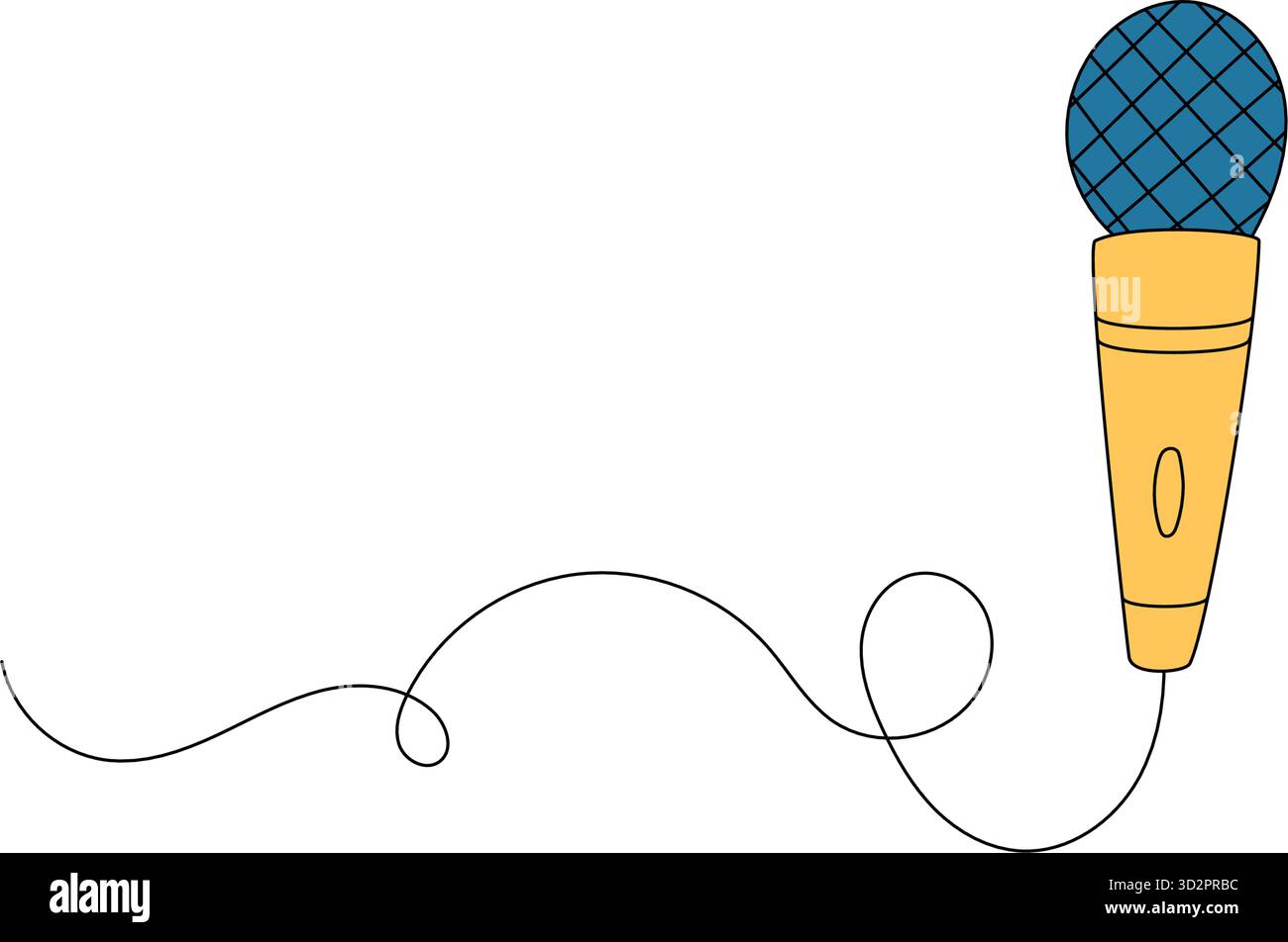 Groovy Y2K Microphone With Retro Color Stock Vector Image & Art - Alamy