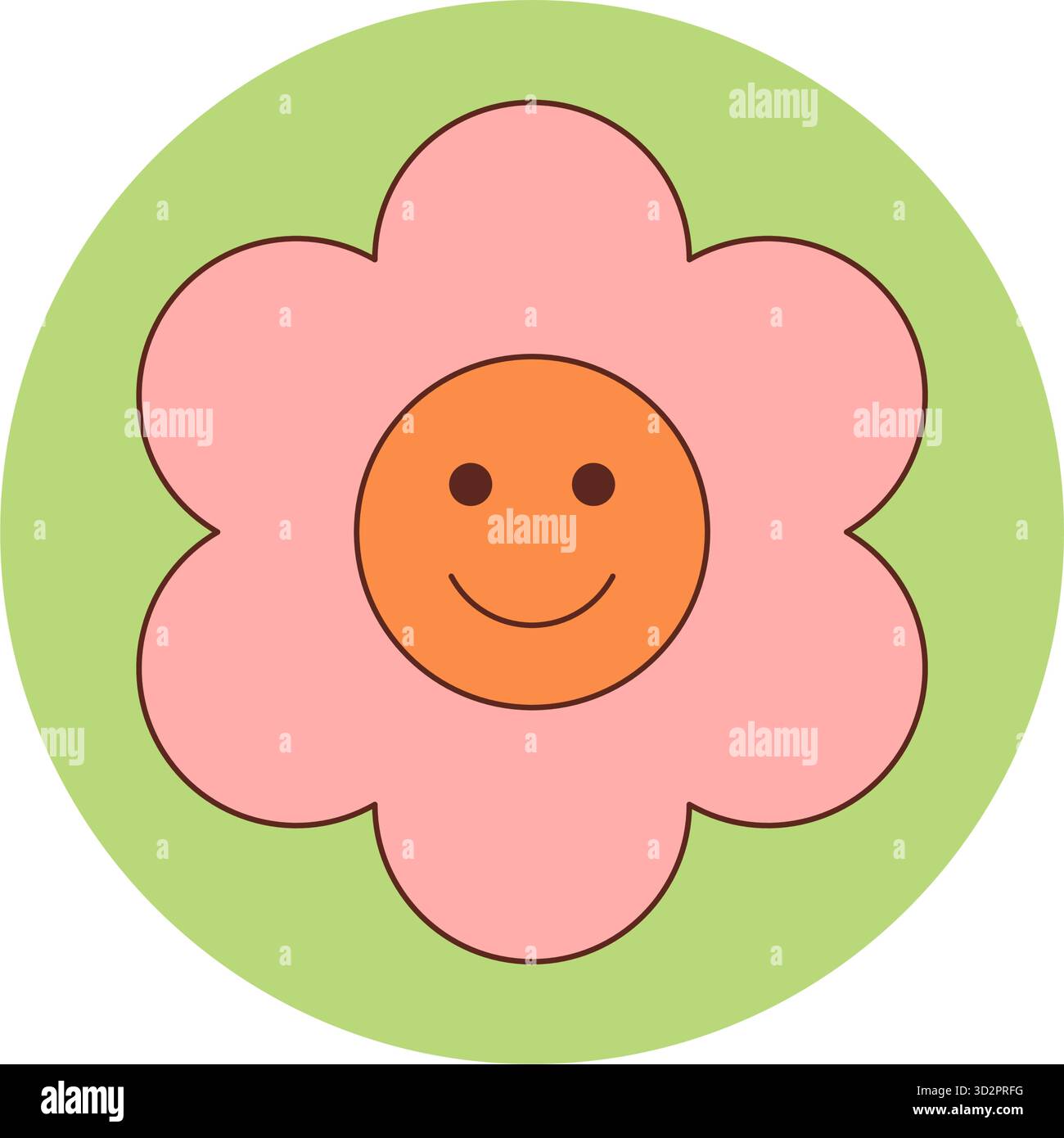 Camomile smile daisy flower Cut Out Stock Images & Pictures - Alamy