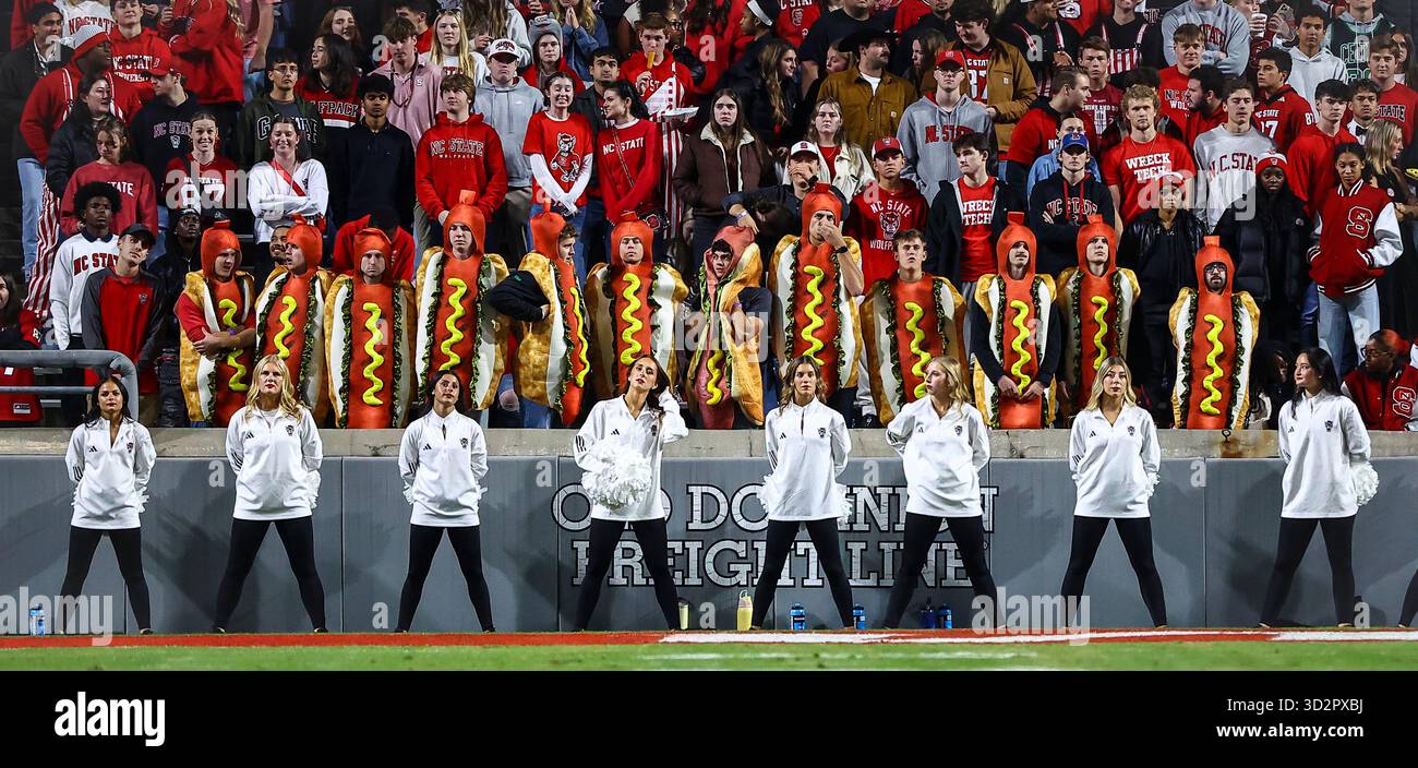 November 1, 2025: NC State fans. NCAA football game between Georgia ...