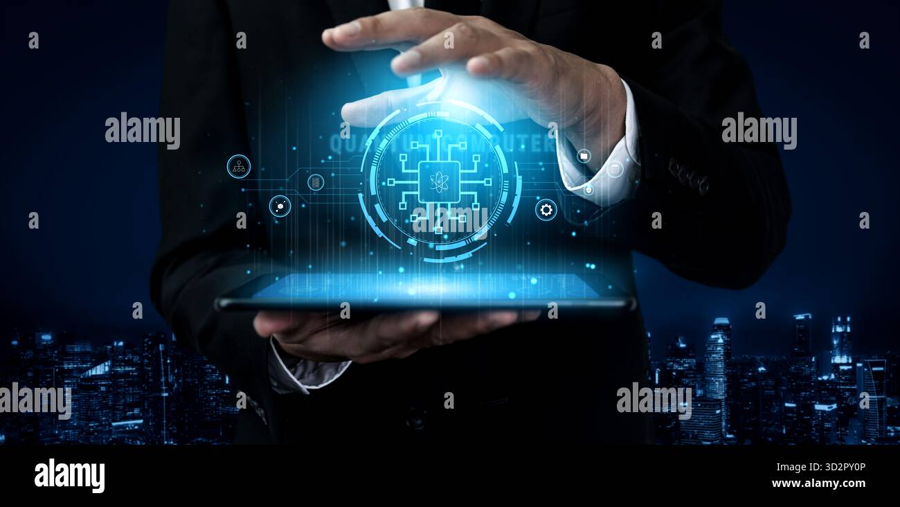 Quantum computer processor and future technology. The architecture of a ...