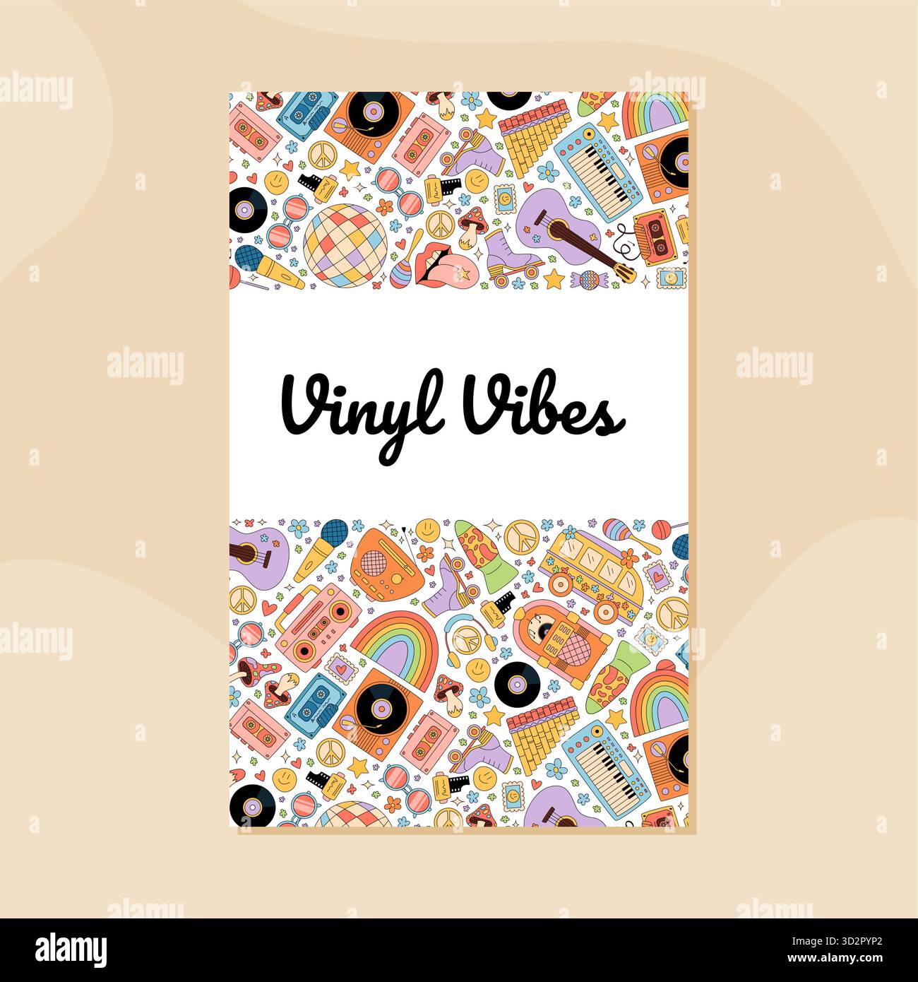 Poster design in y2k hi-res stock photography and images - Alamy