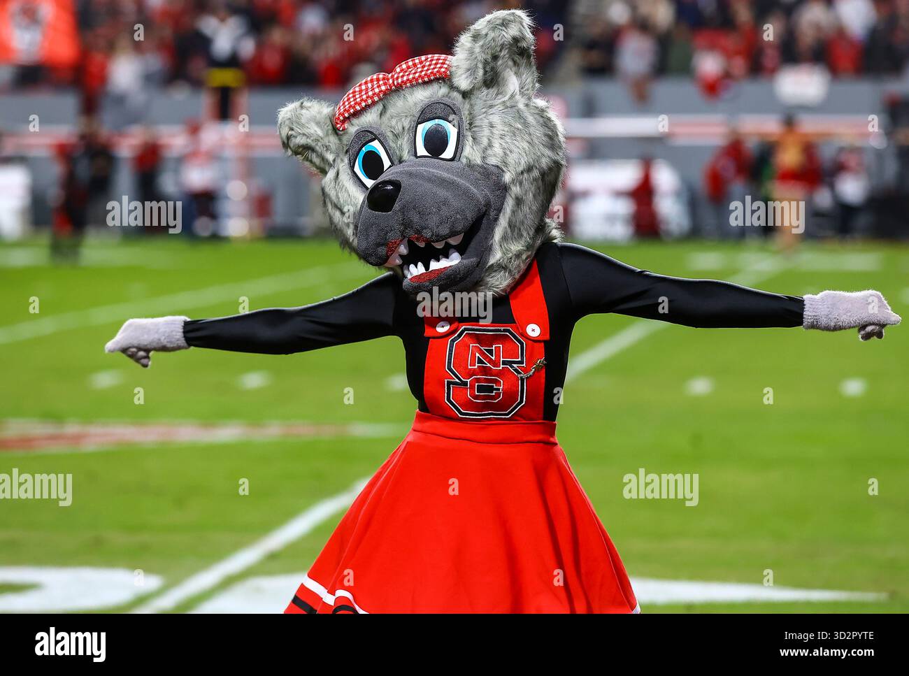 November 1, 2025: NC State mascot. NCAA football game between Georgia ...