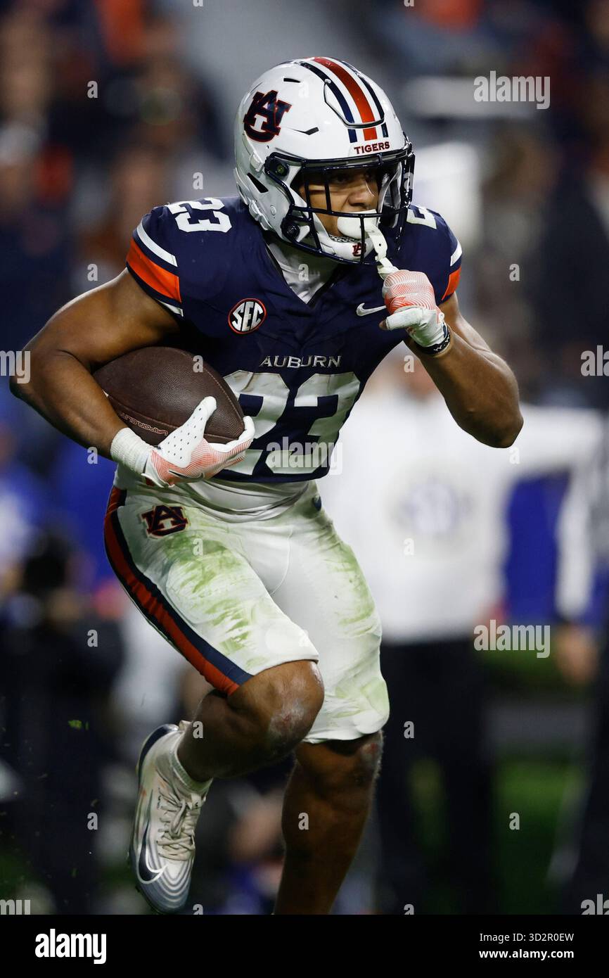 Auburn running back Jeremiah Cobb carries the ball against Kentucky ...