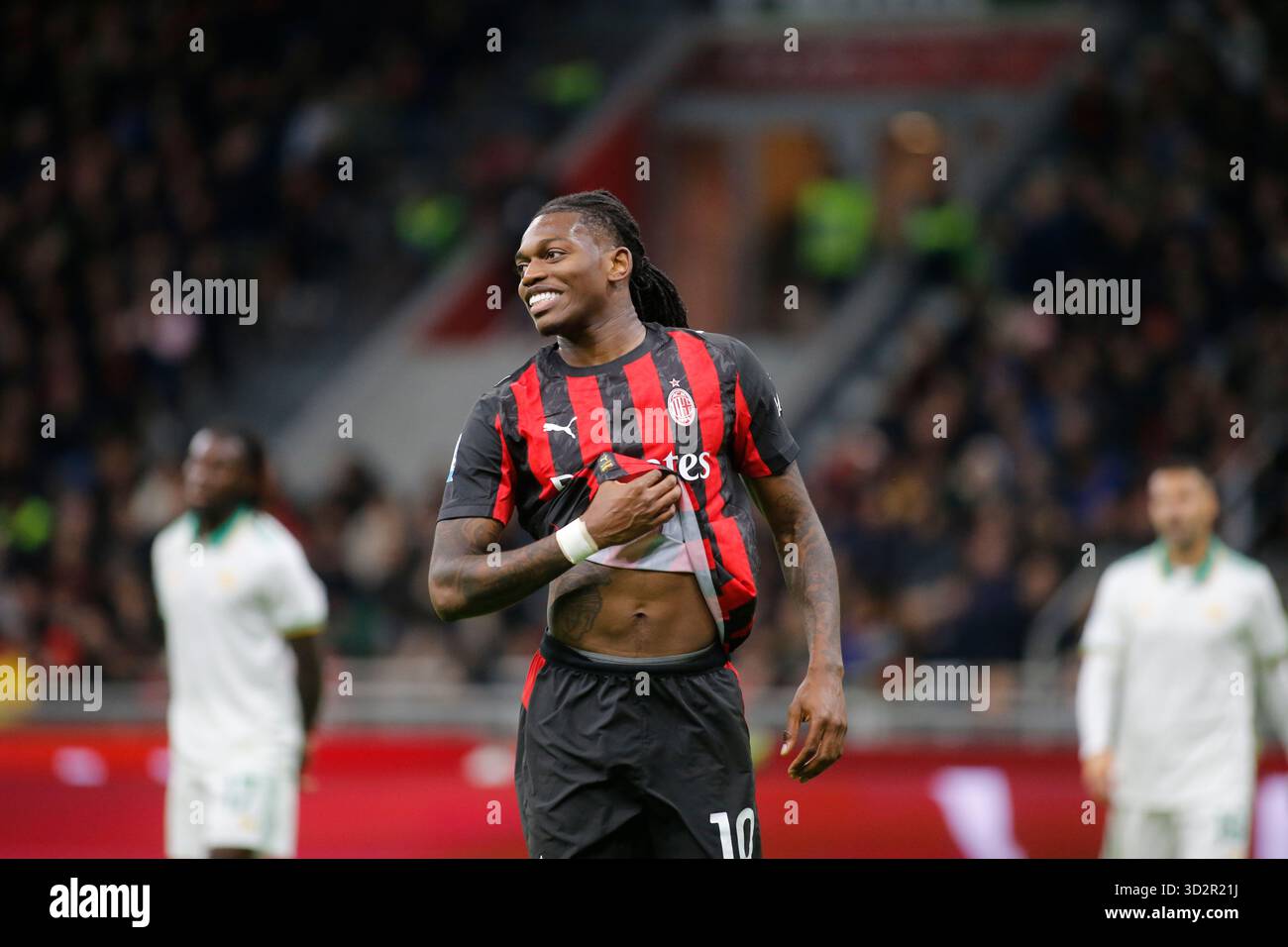 Turin, Italy. 02nd Nov, 2025. Rafel Leao of AC Milan during the Italian ...