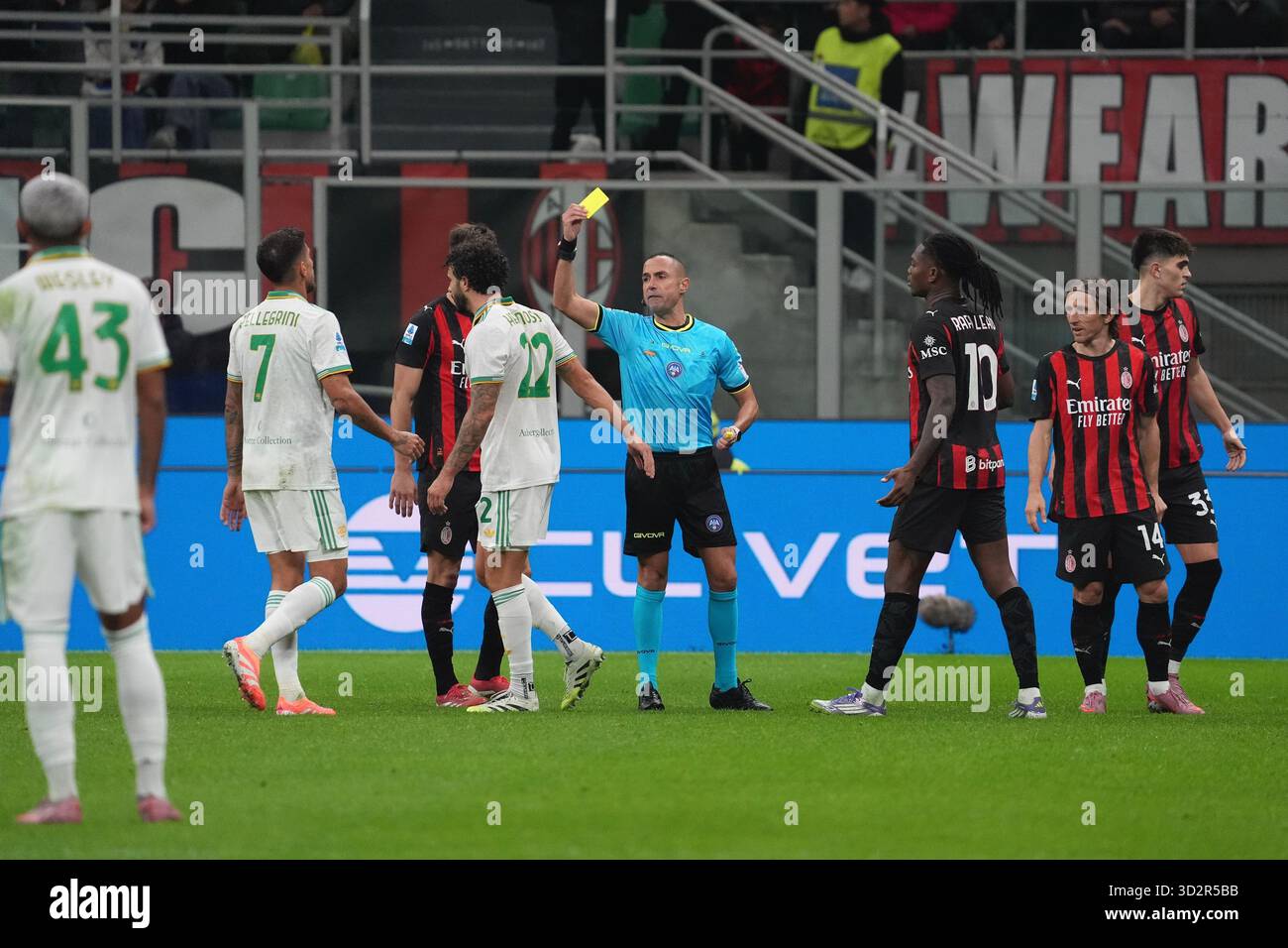 Marco Guida, referee during the Italian championship Serie A football ...