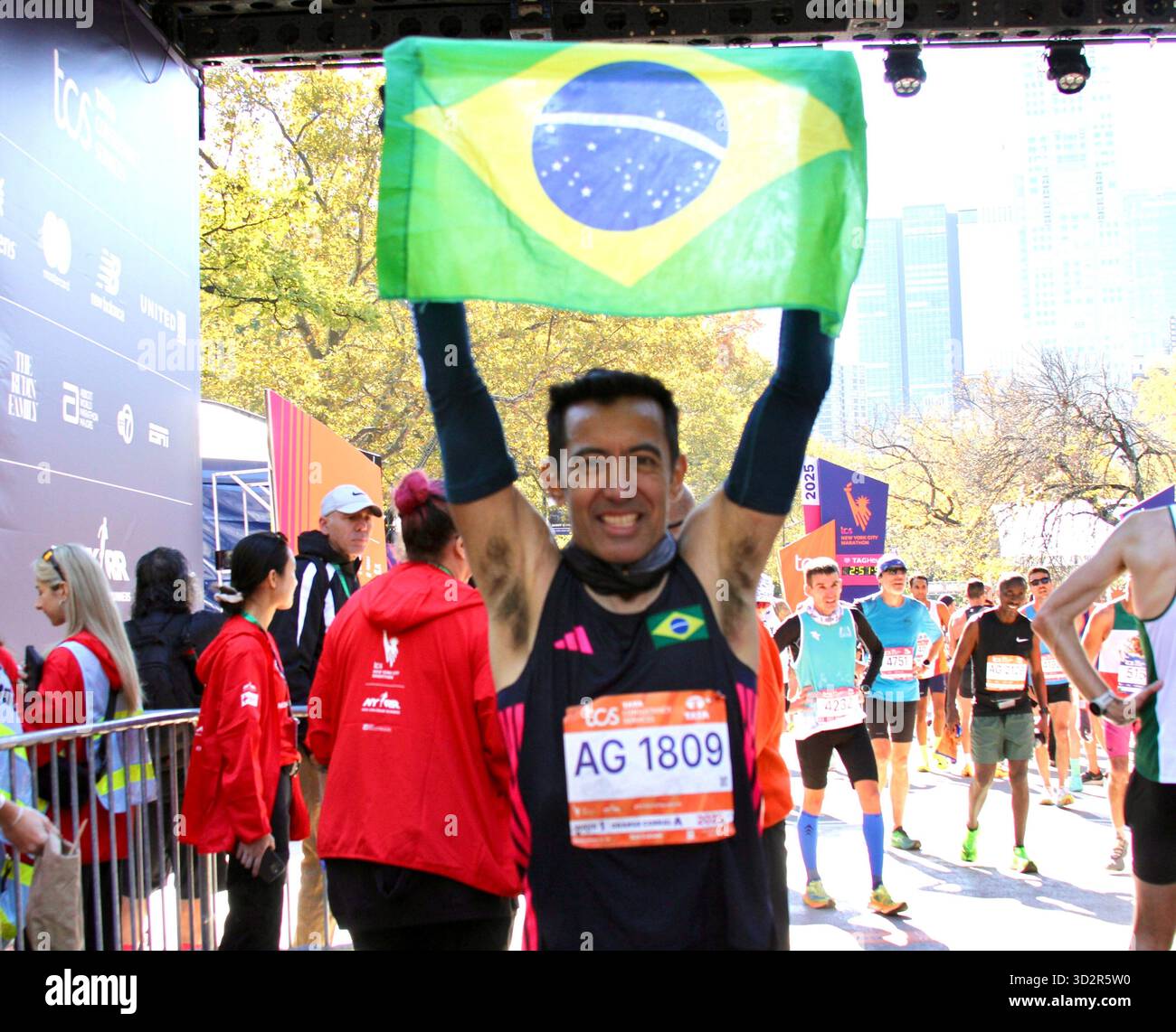 November 2, 2025, New York City, New York, USA: (SPO) 2025 TCS New York City Marathon-Medal ...