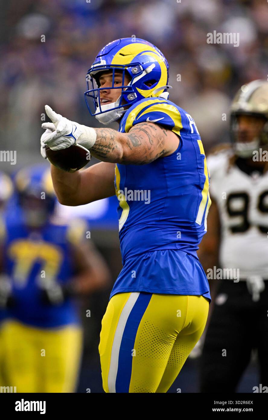 November 02, 2025 Los Angeles Rams tight end Terrance Ferguson (18 ...