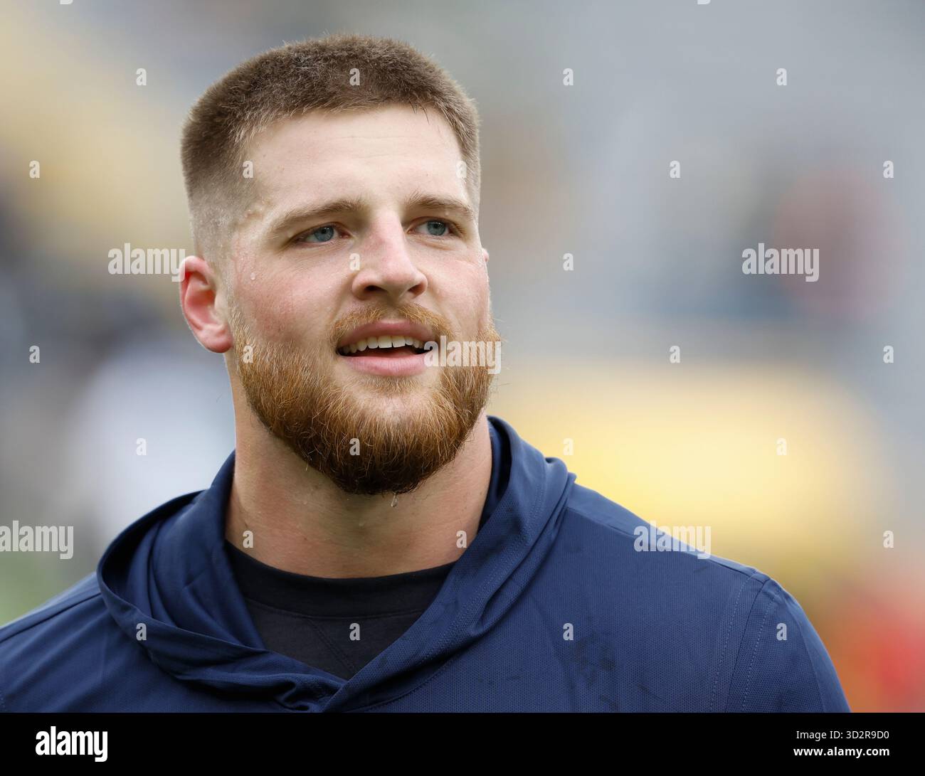 Green Bay Packers tight end Tucker Kraft (85) goes through practice ...