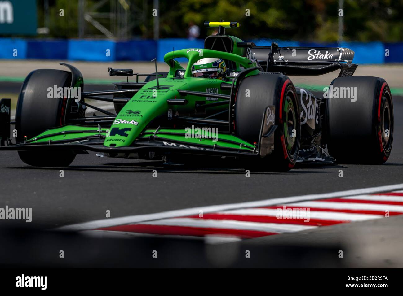 Mogyorod, Hungary, 02 Aug 2025, Gabriel Bortoleto, from Brazil competes ...