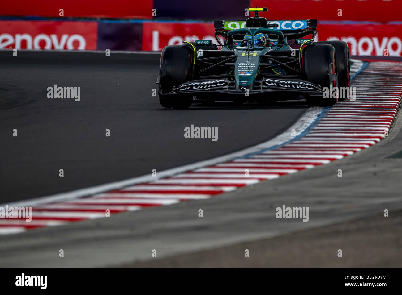 Mogyorod, Hungary, 02 Aug 2025, Fernando Alonso, from Spain competes ...