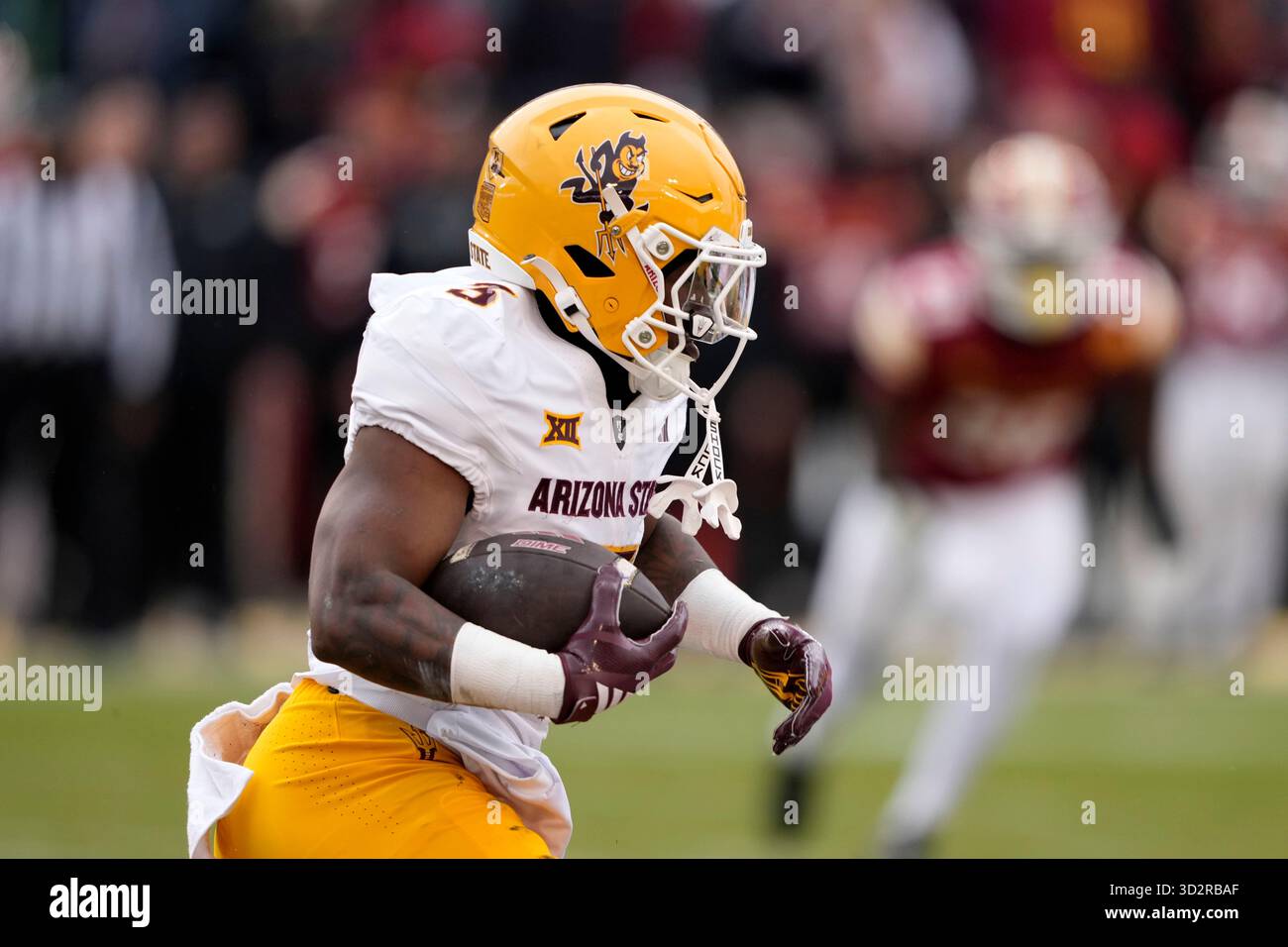 Arizona State running back Raleek Brown runs up field during the first ...