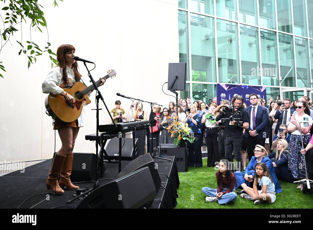 Australian singer songwriter Missy Higgins performs during ARIA’s ...