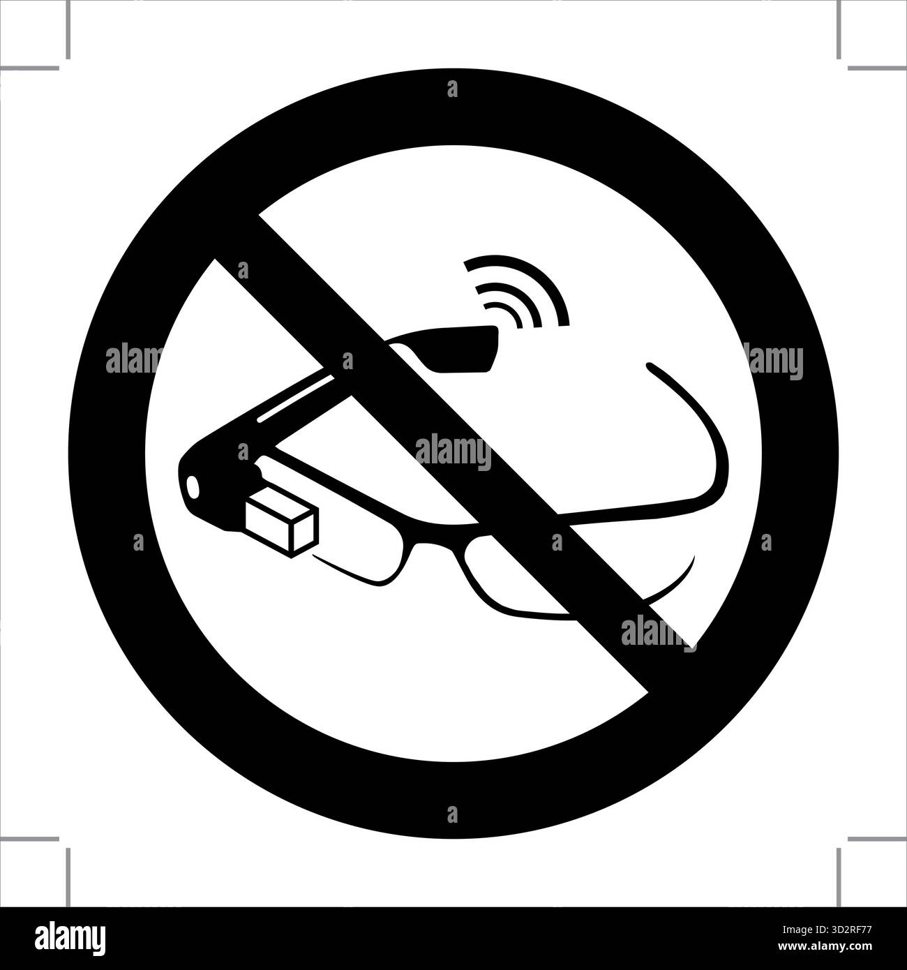 The ISO 7010 Standard Prohibition Pictogram features a universal no ...