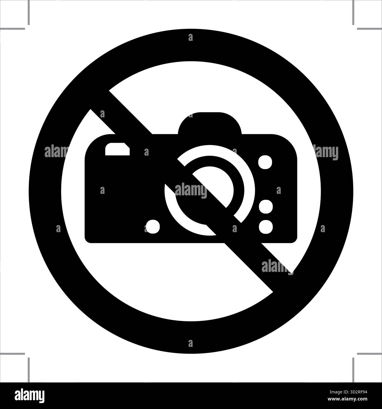 The ISO 7010 Standard Prohibition Pictogram features a universal no ...