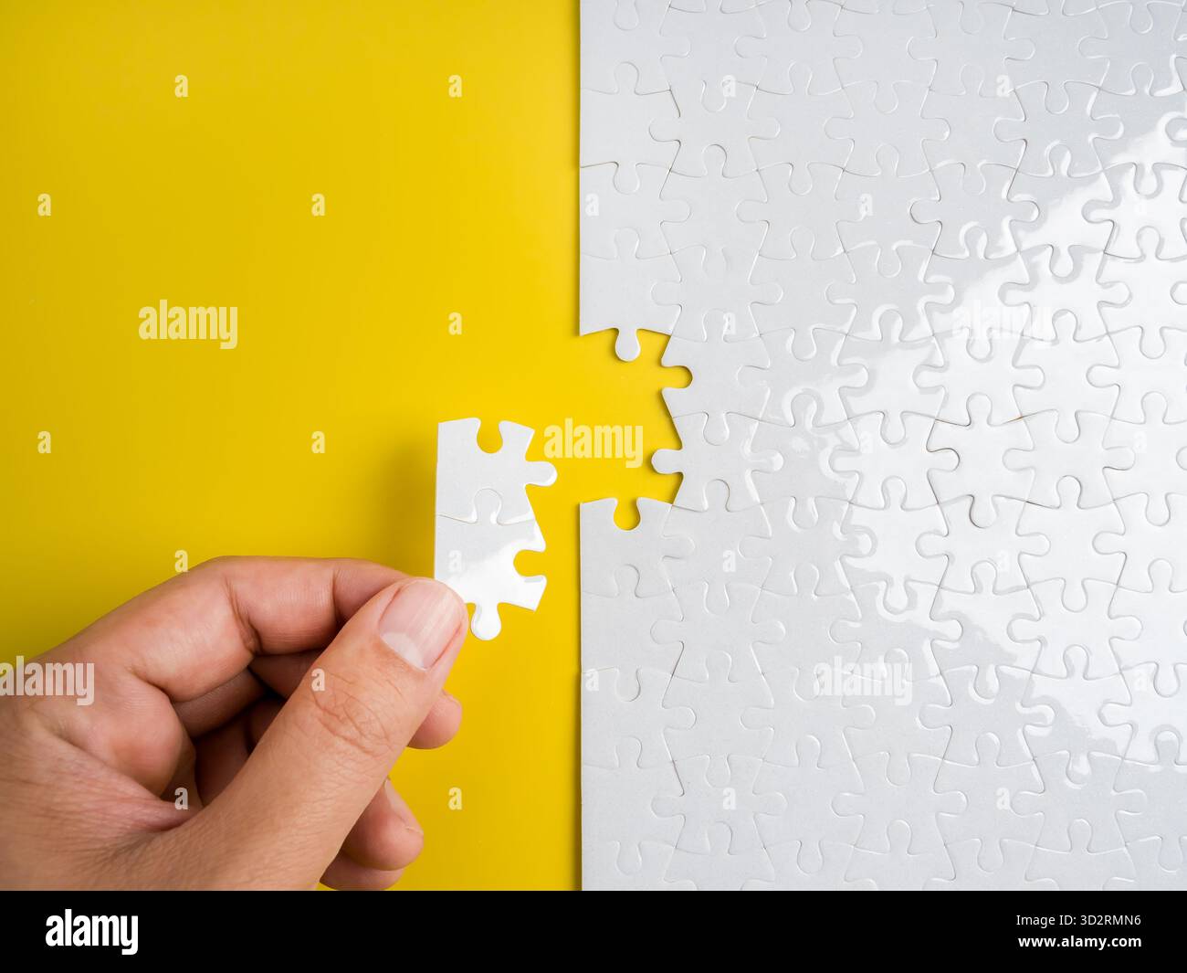 Concept solving completing mission hi-res stock photography and images ...