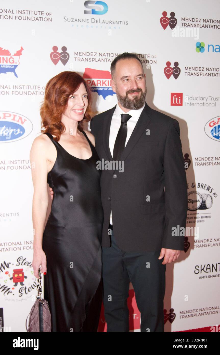 Tanna Fredericks and Gavin Martin attend the MNITF Holiday Gala at ...