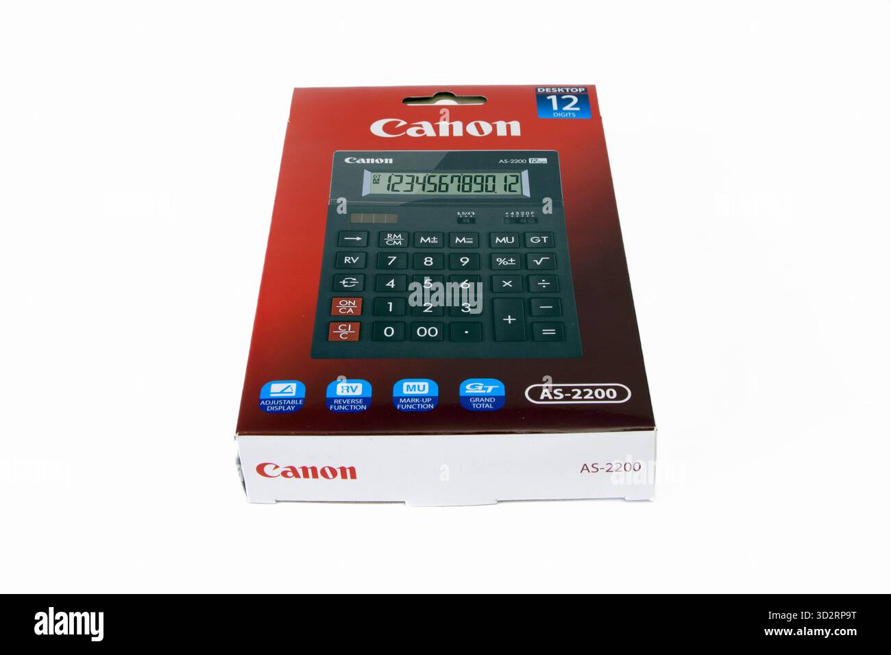 Large screen calculator Cut Out Stock Images & Pictures - Alamy