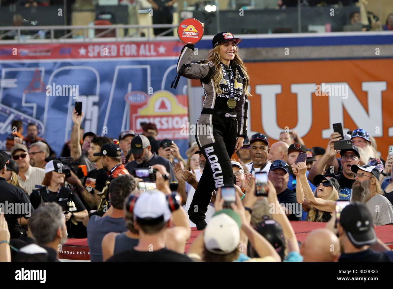 LAS VEGAS, NV - NOVEMBER 02: Brittany Force (5 TF) NHRA Top Fuel ...