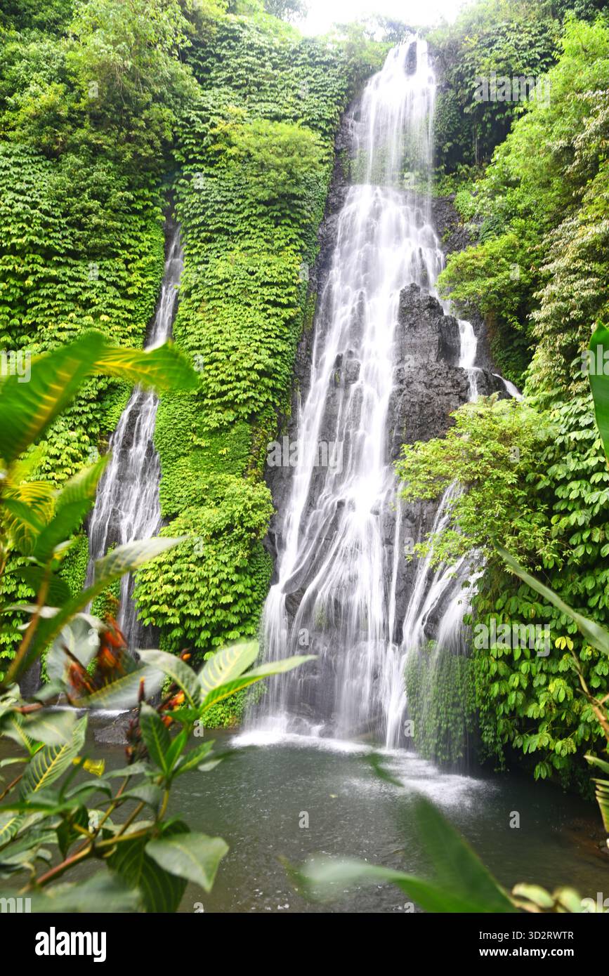 Amazing banyumala waterfall bali hi-res stock photography and images ...
