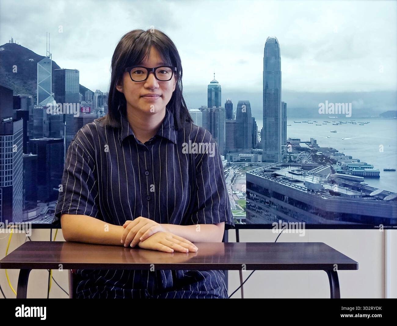 FILE - Chow Hang-tung, vice chairperson of the Hong Kong Alliance in ...