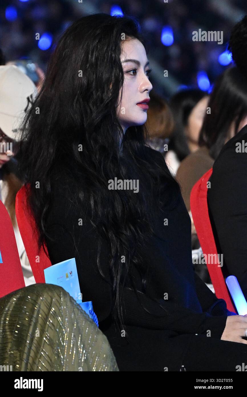 Chinese Yue opera actress-singer Chen Lijun attends an activity in ...