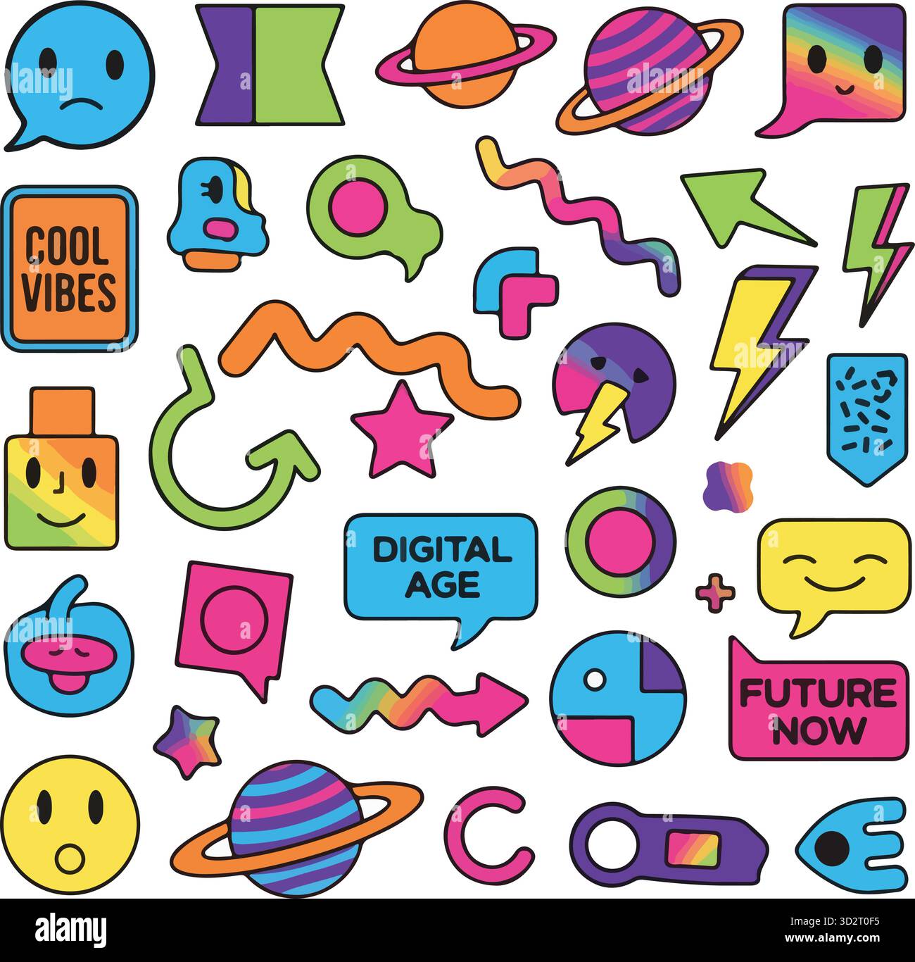 Distressed aesthetic Stock Vector Images - Alamy