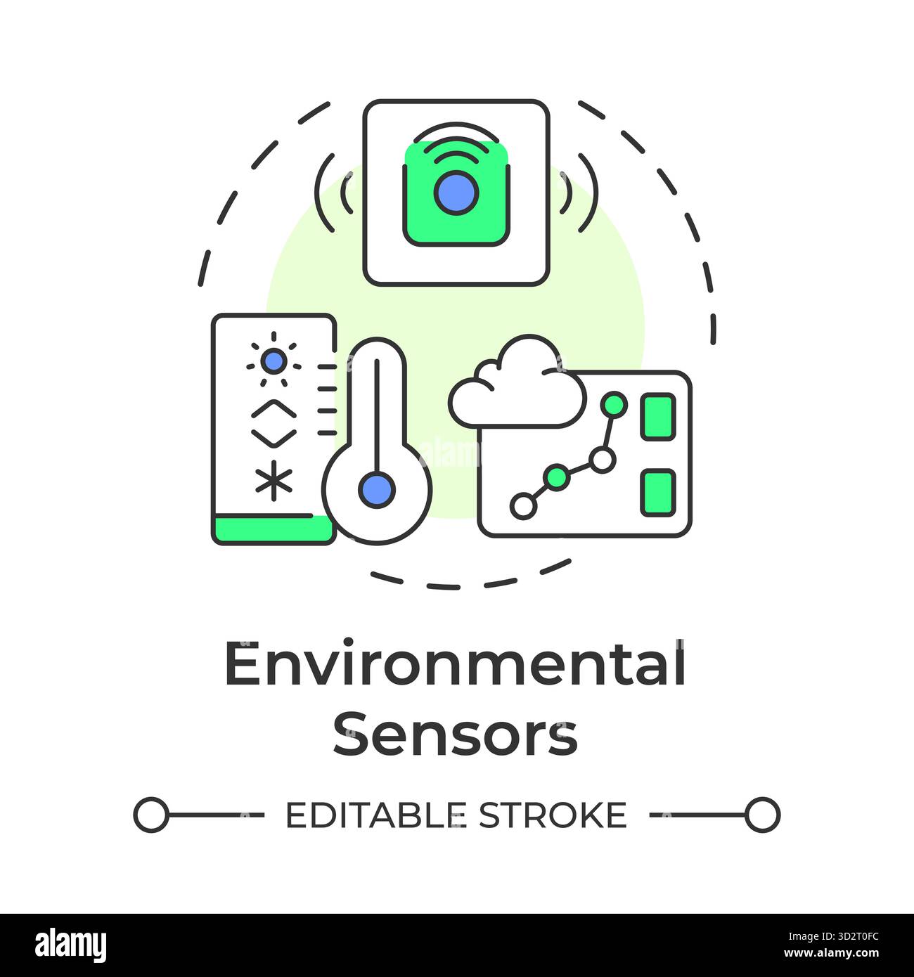 City of sensors Cut Out Stock Images & Pictures - Alamy