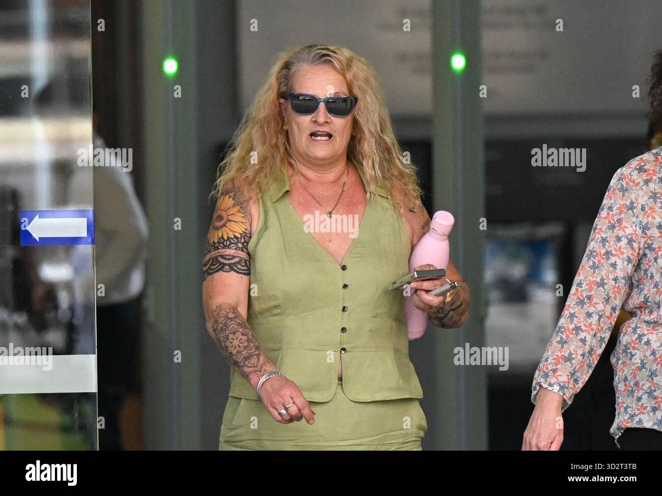 Julie Bitmead, mother of alleged victim Troy Edward Vandenberg is seen ...