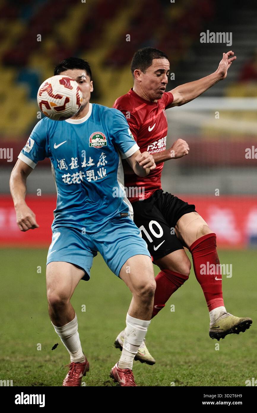 Henan Jiuzu Dukang Football Club defeated Chengdu Rongcheng Football ...