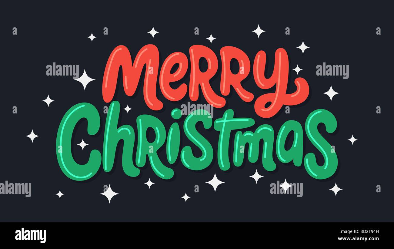 Text christmas background merry on Stock Vector Images - Alamy